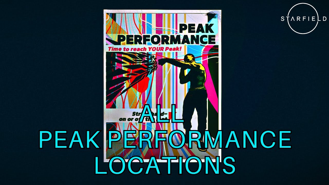 ALL Peak Performance Magazine Locations in Starfield - YouTube