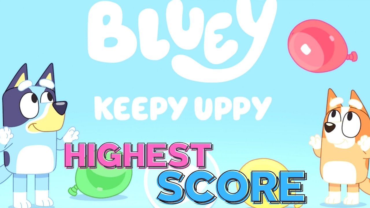 Bluey Keepy Uppy Gameplay #2 - Official Bluey game on Bluey.TV - Bluey ...