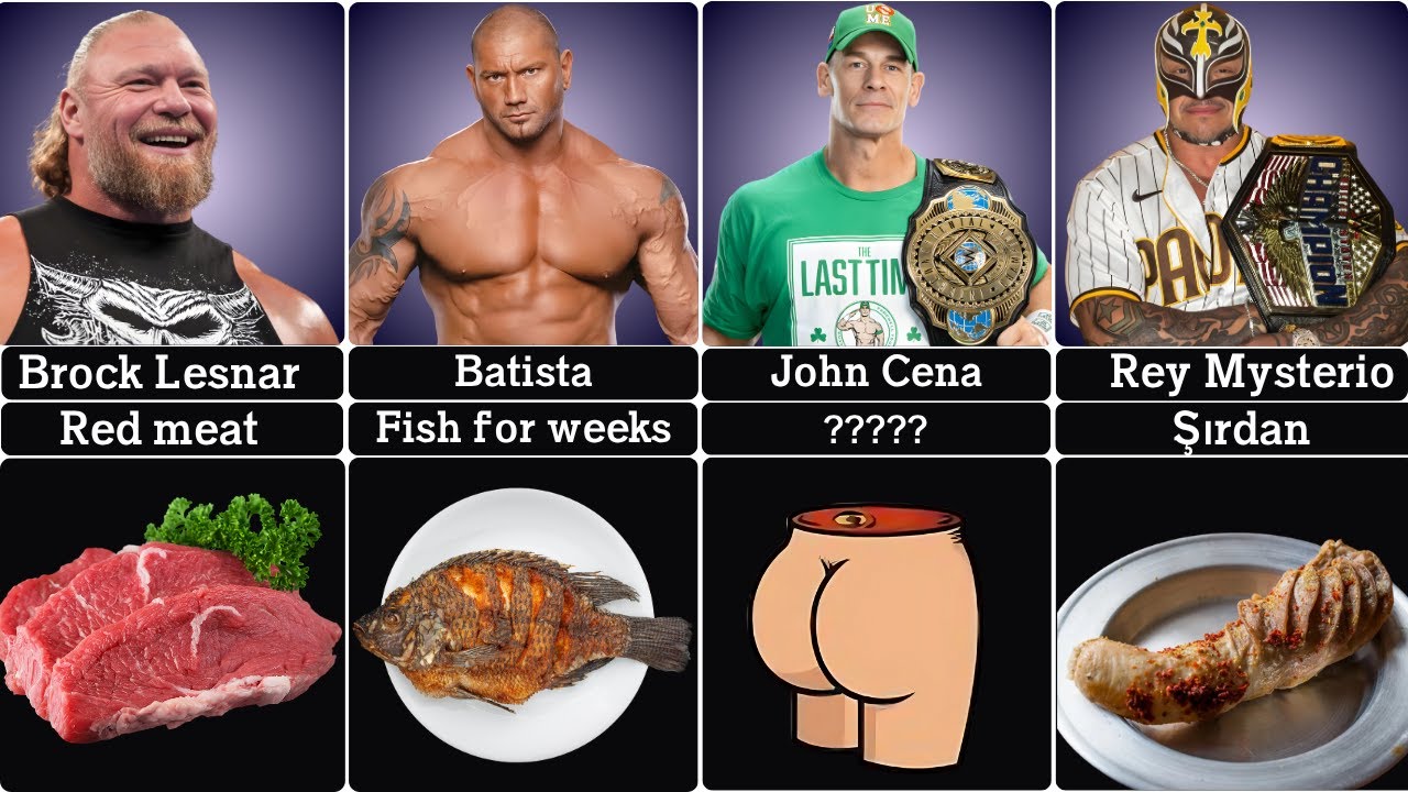 WWE Superstars With the Weirdest Diets in Real Life - YouTube