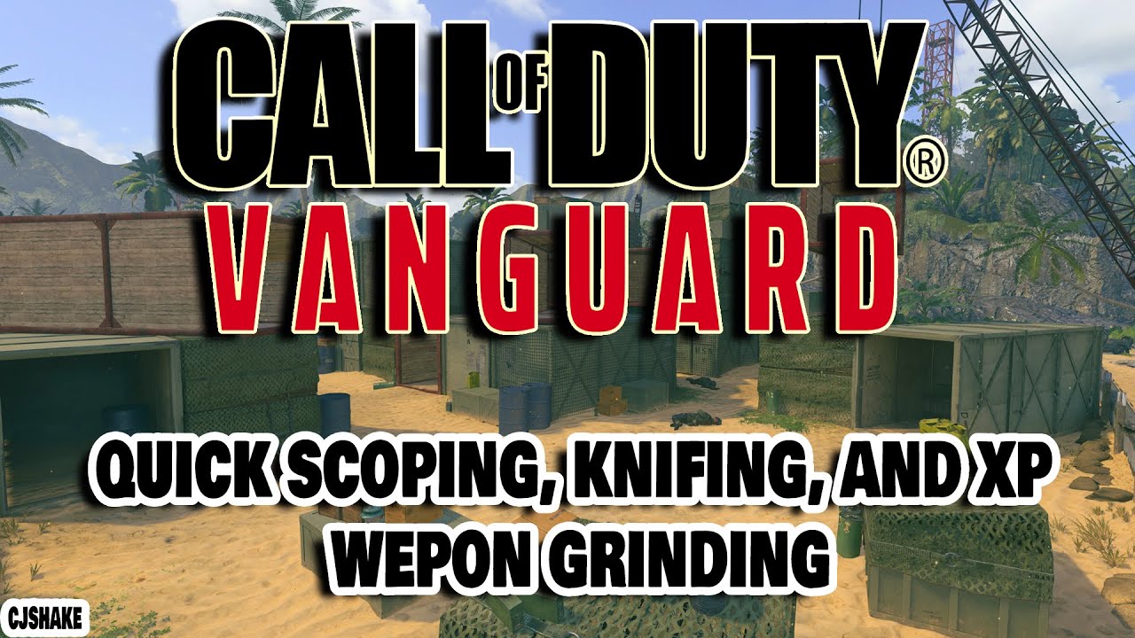 COD VANGUARD PLAYING SHIPMENT AND DAUS HOUSE QUICK SCOPING, KNIFING AND ...