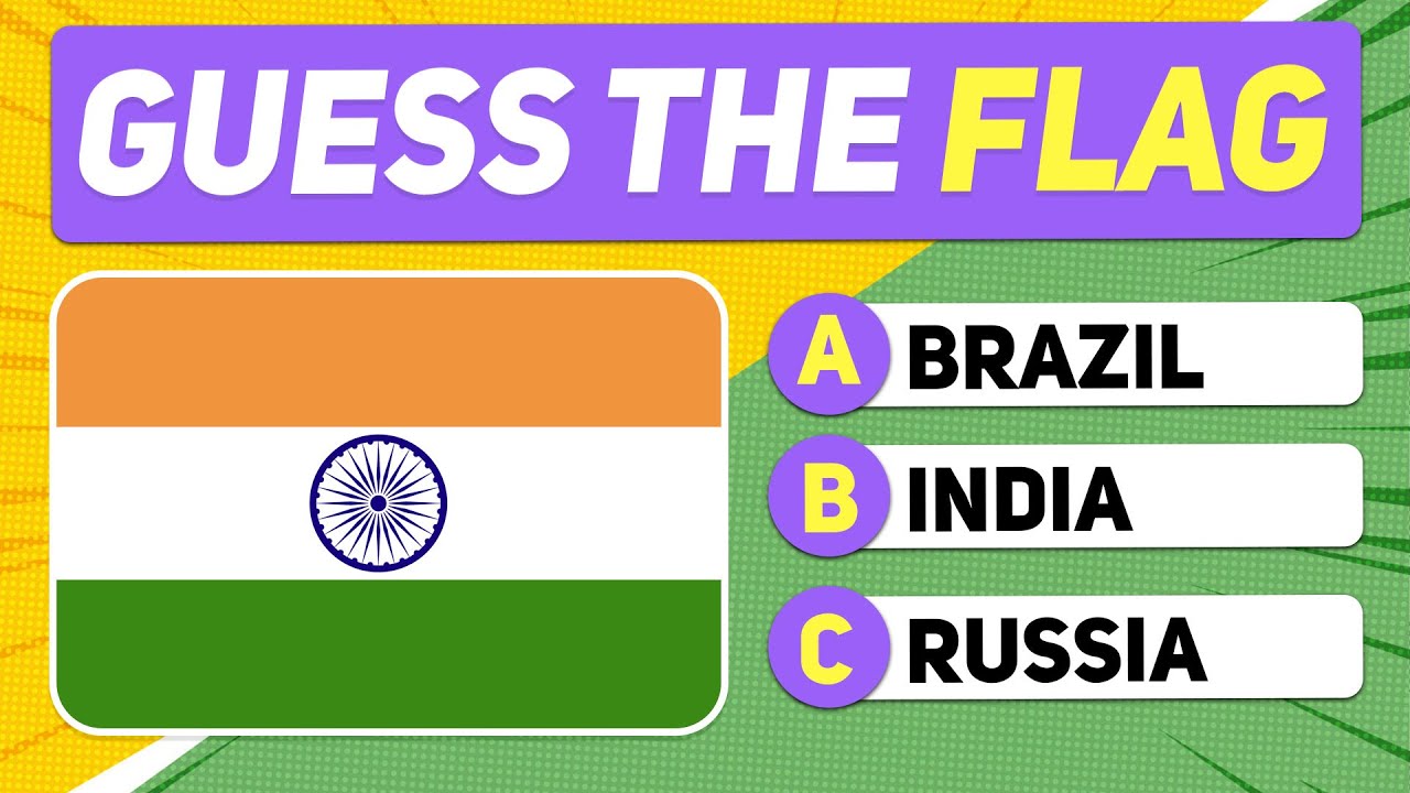 Can you Guess the Country by the Flag 🌎🧠 | Easy, Medium, Hard ...