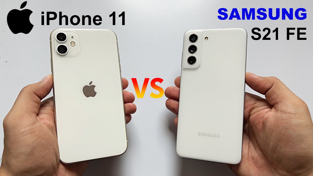 iPhone 11 vs S21 FE 5G Speed & Multitasking Test | A13 Bionic vs Exynos ...