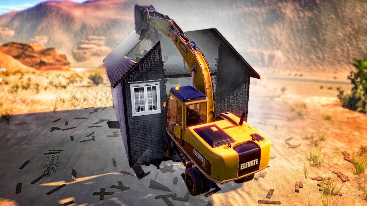EXTREME DESTROYING SIMULATOR! - Demolish & Build 2018 - YouTube