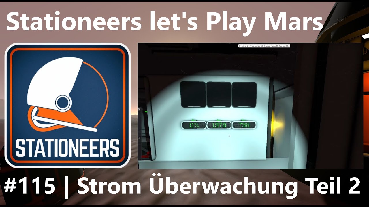 Mars let's play #115 – Strom Überwachung Teil 2 | Stationeers - YouTube