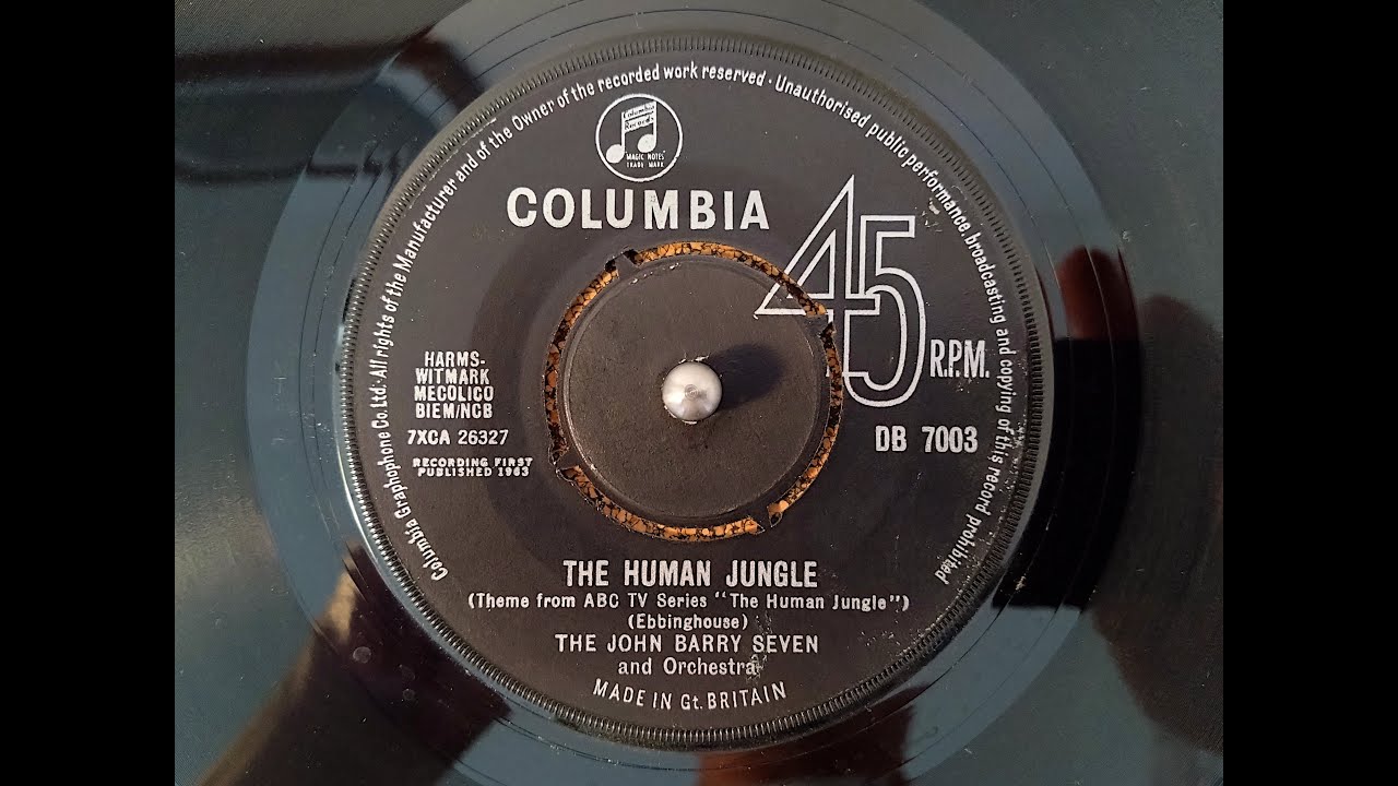 The John Barry Seven - 'The Human Jungle' (1963) - YouTube