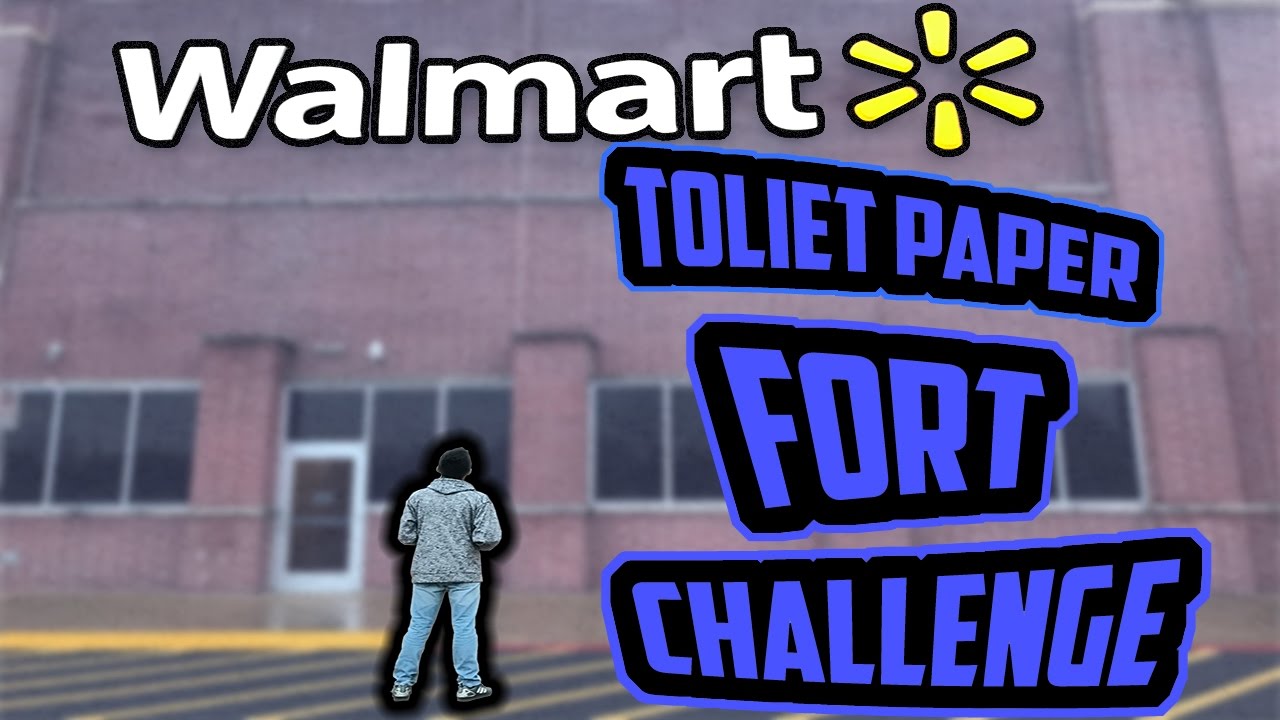 Toliet Paper Fort!! (MUST WATCH) - YouTube