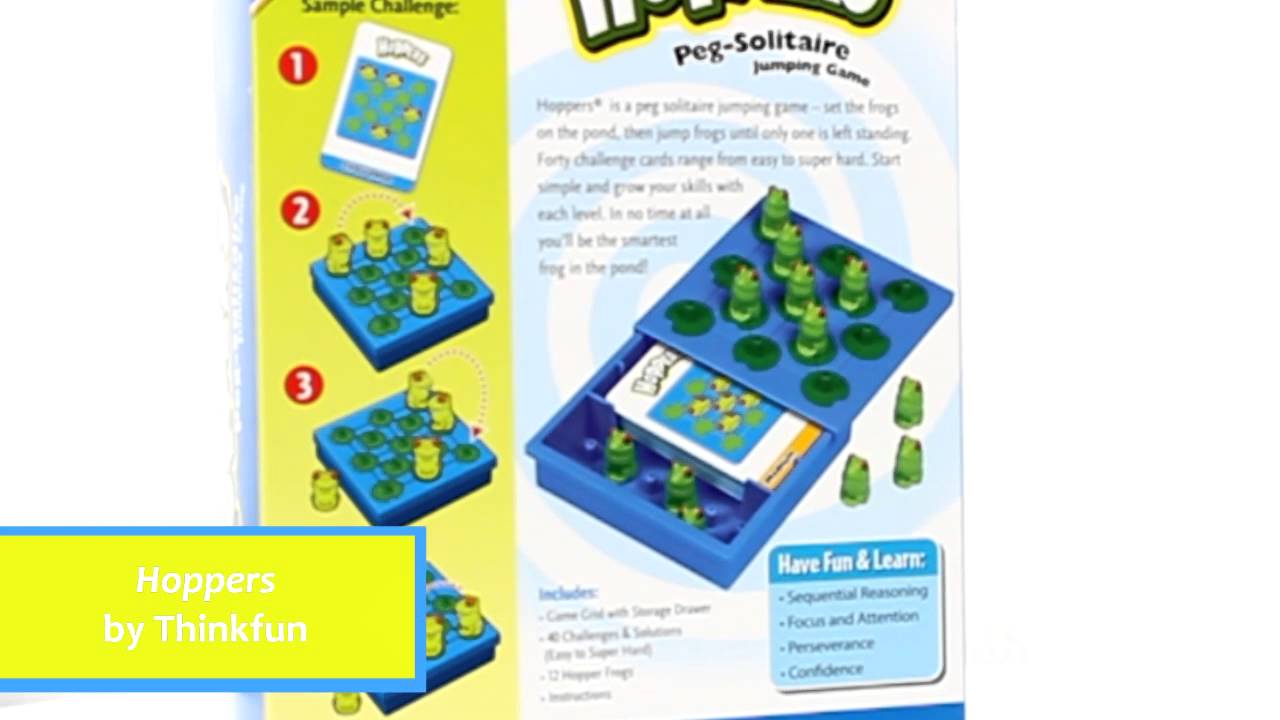 Hoppers by Thinkfun 6702 - YouTube