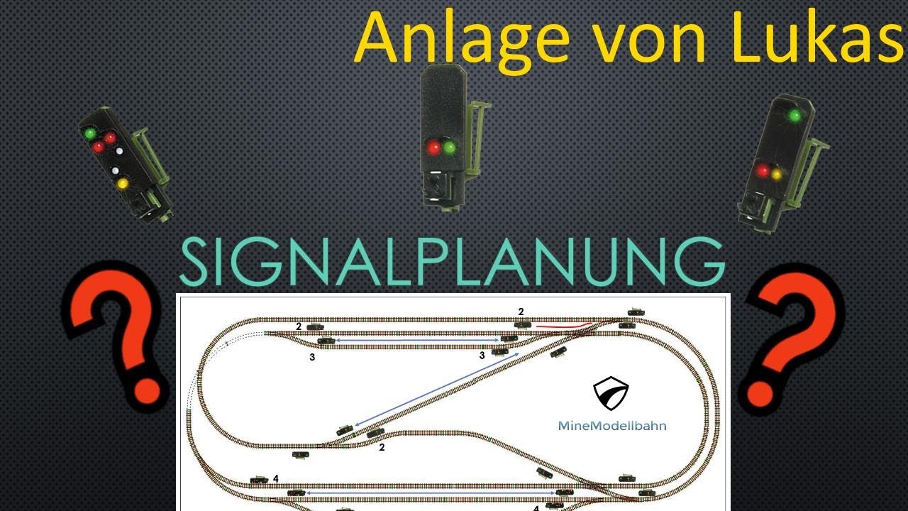 Gleisplan: Signalplanung der Märklin H0 Modellbahnanlage von Lukas #16 ...