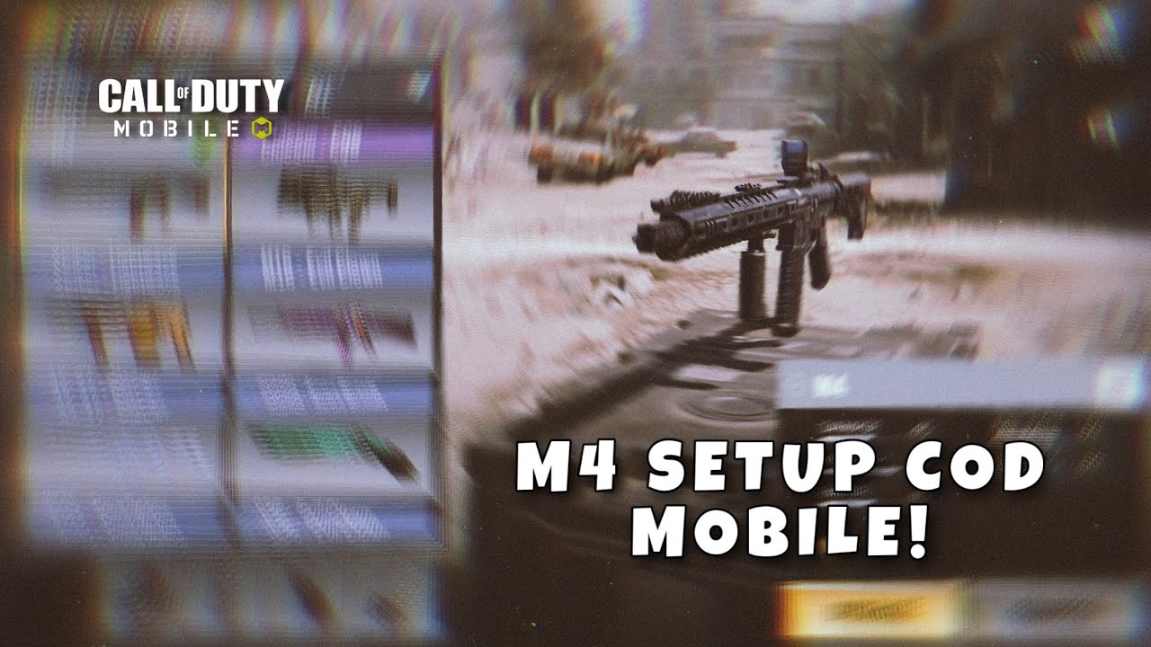 BEST SETTINGS + ATTACHMENTS FOR M4! | Call of Duty: Mobile - YouTube
