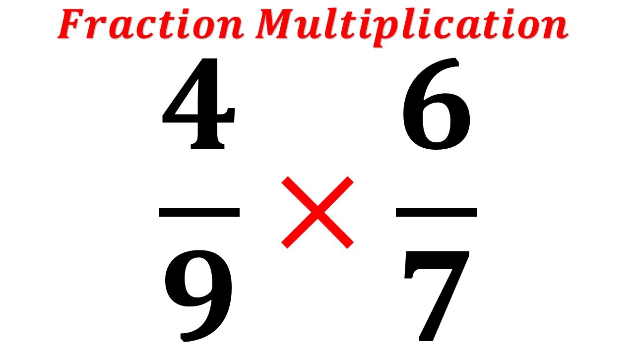 How to MULTIPLY Fractions Using the Cancellation Method - Math #maths ...