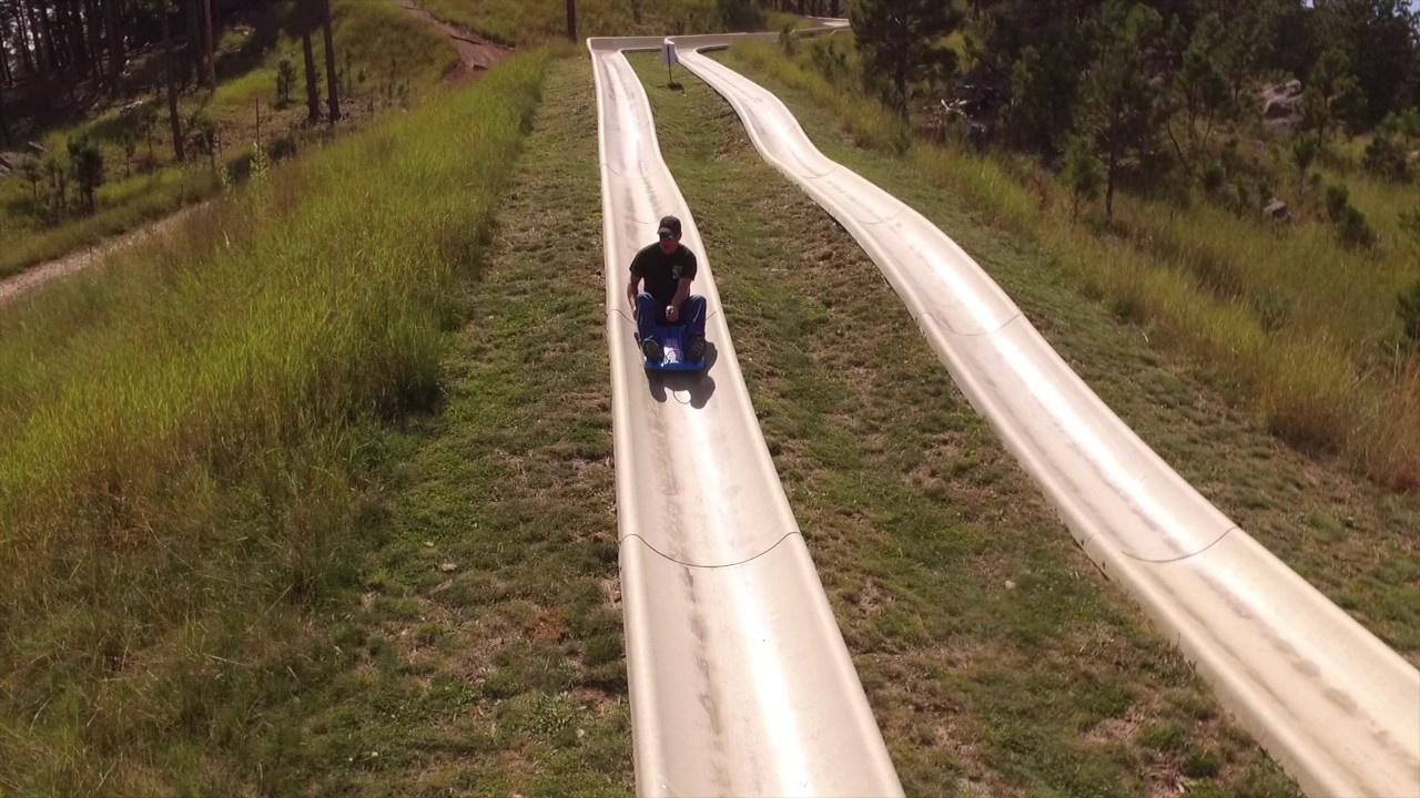 Alpine Slide from the sky! - YouTube