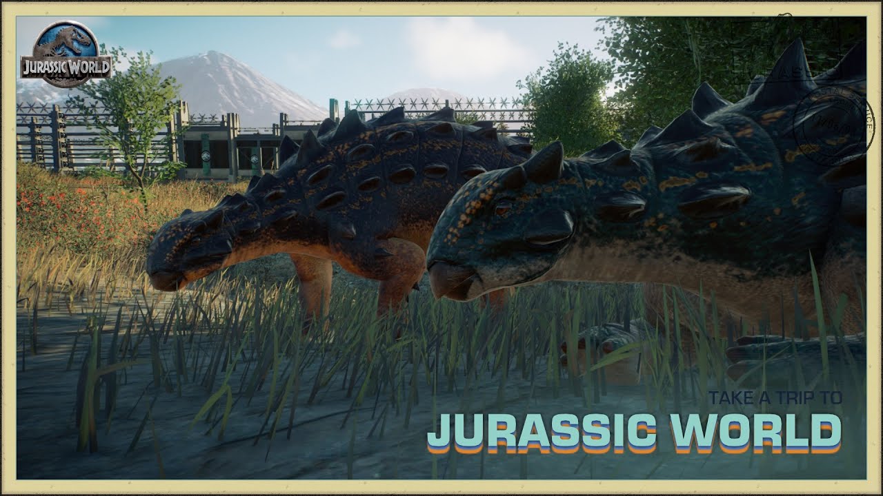 (EP.37) Making an Enclosure for Every Dino in Jurassic World: Evolution ...