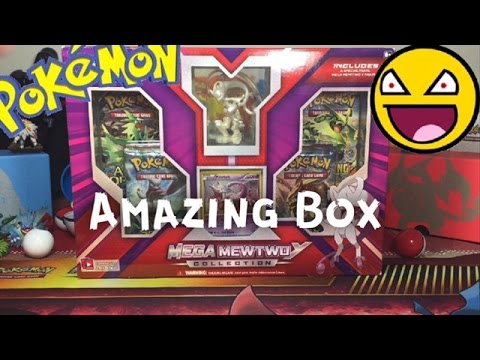 Opening Mega Mewtwo Y Collection Box - Pokemon TCG - Amazing Booster ...