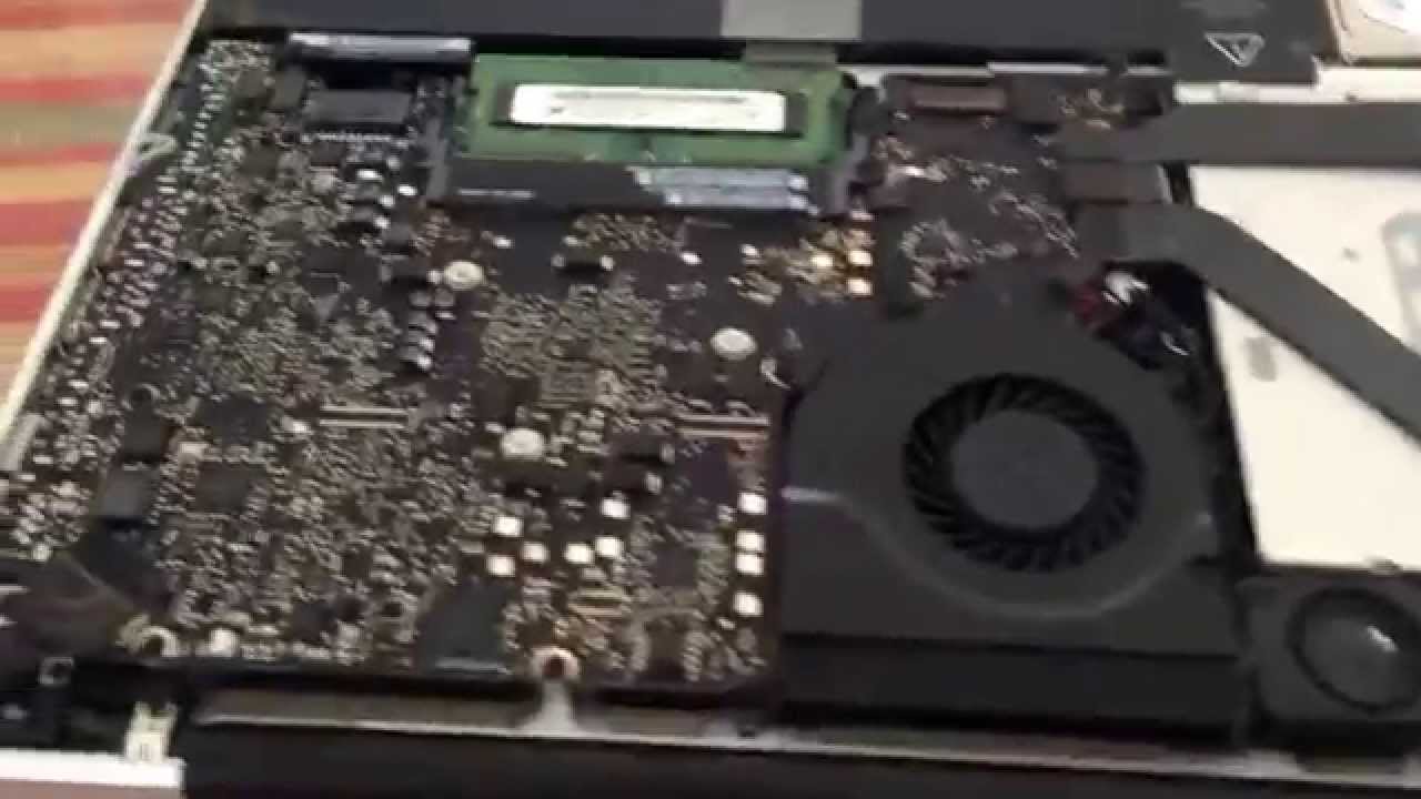 Interior de un Mac Book Pro 13" 2012 - YouTube