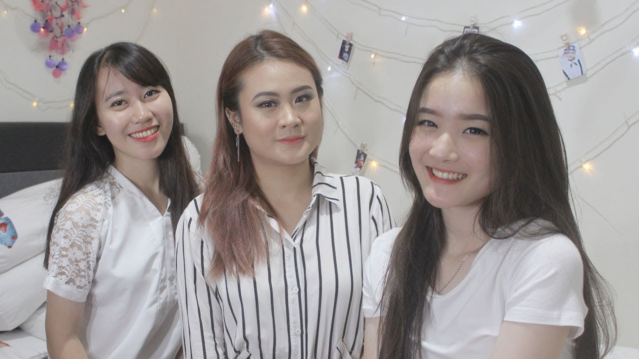 #vlog Simple Elegant Makeup Look | Belajar makeup with Stephanie Agatha ...
