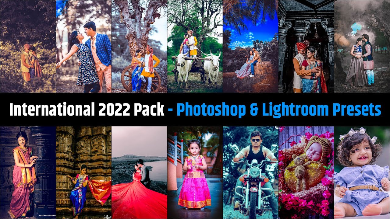 Photoshop & Lightroom Presets | Photoshop Automatic Album Design ...