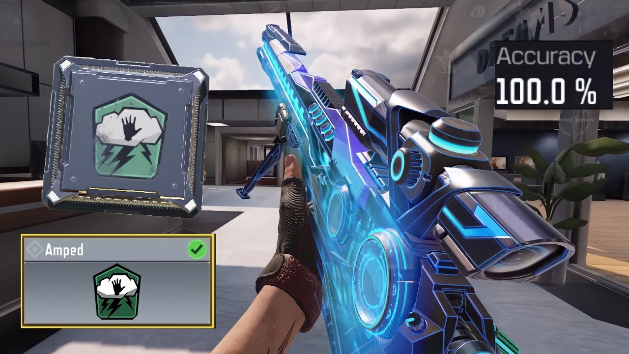 This is why amped is the best perk for knife switching and snipers ...