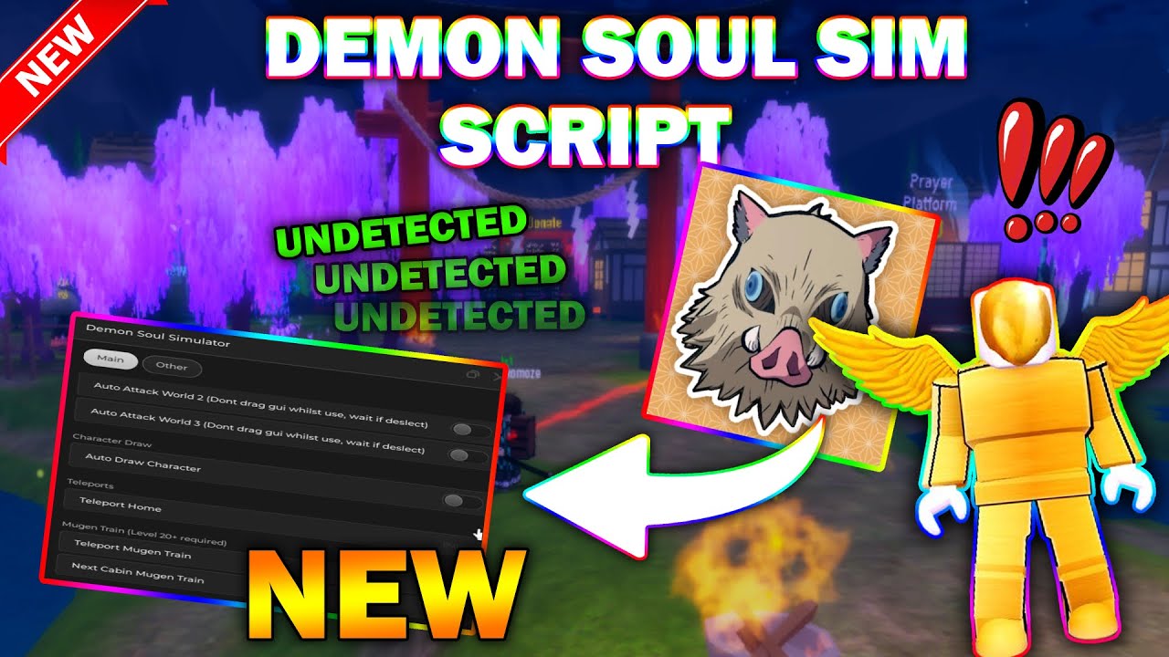 *NEW* Demon Soul Simulator Script (PASTEBIN 2024) (AUTOFARM, EQUIP BEST, HATCH EGG, FARM ) - YouTube