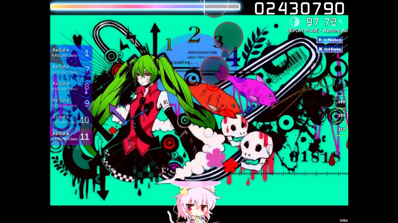 [osu!] Hatsune Miku - With a Dance Number [0108 style] - YouTube