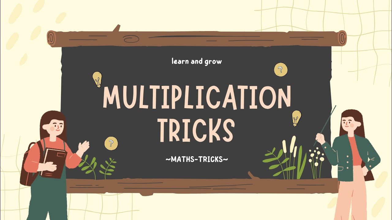easy and crazy multiplication tricks for mathematics 1 @Reasonablemaths ...