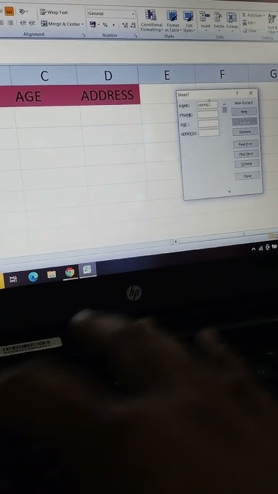 how to feel data by form format by computer wali #excel #msoffice #words #msword #computernumber ...