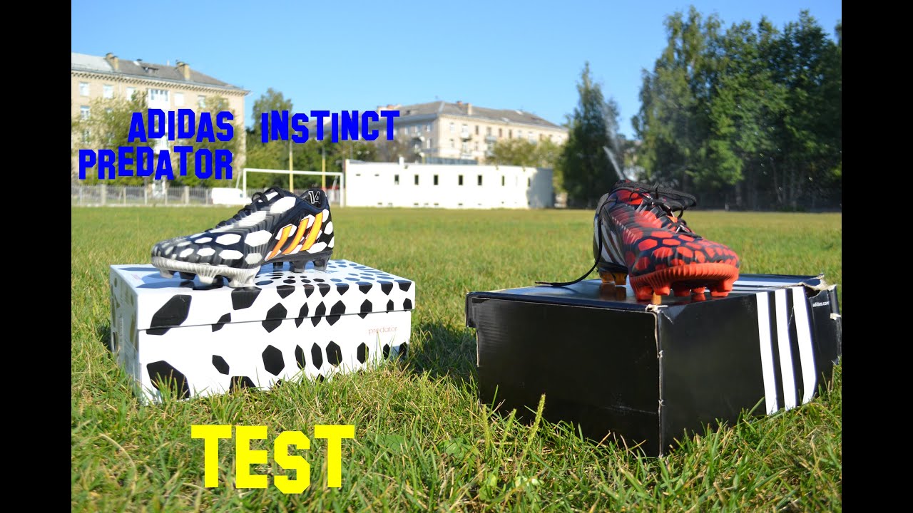 TESTING ADIDAS PREDATOR INSTINCT FG Özil & Di Maria Boots - YouTube