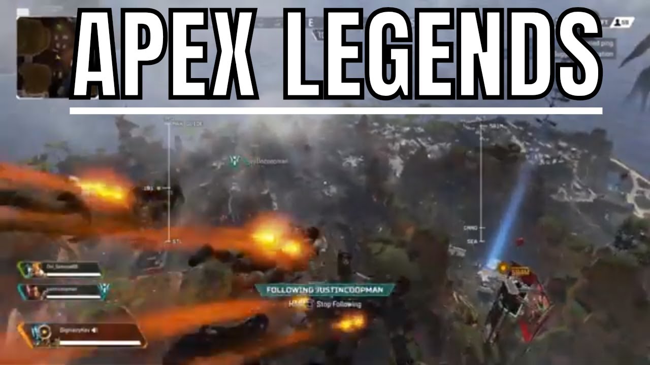 Apex Legends GamePlay 1 - Tutorial and First Game - YouTube