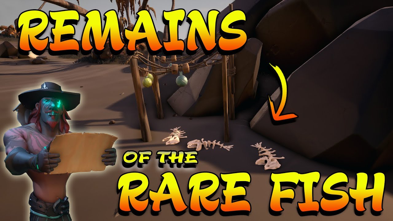 Remains of the rare fish to the South East, Flintlock Peninsula - YouTube