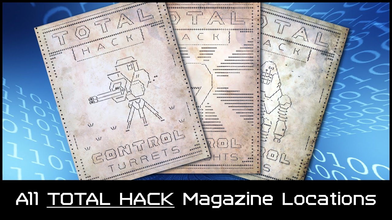 All TOTAL HACK Magazine Locations Guide + Automatron DLC Trailer! - YouTube