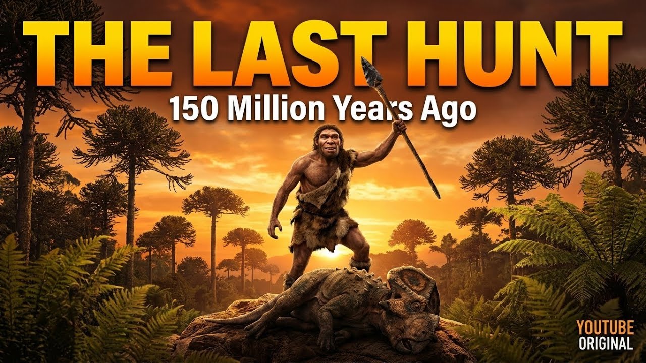 Life Million Years Ago : Archaic Hominin vs Dinosaurs: Survival Hunt in ...