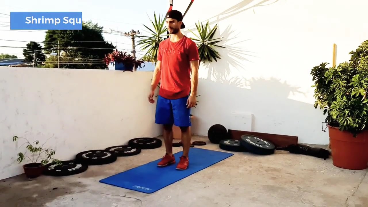 Shrimp Squat - Pistol Progression - YouTube