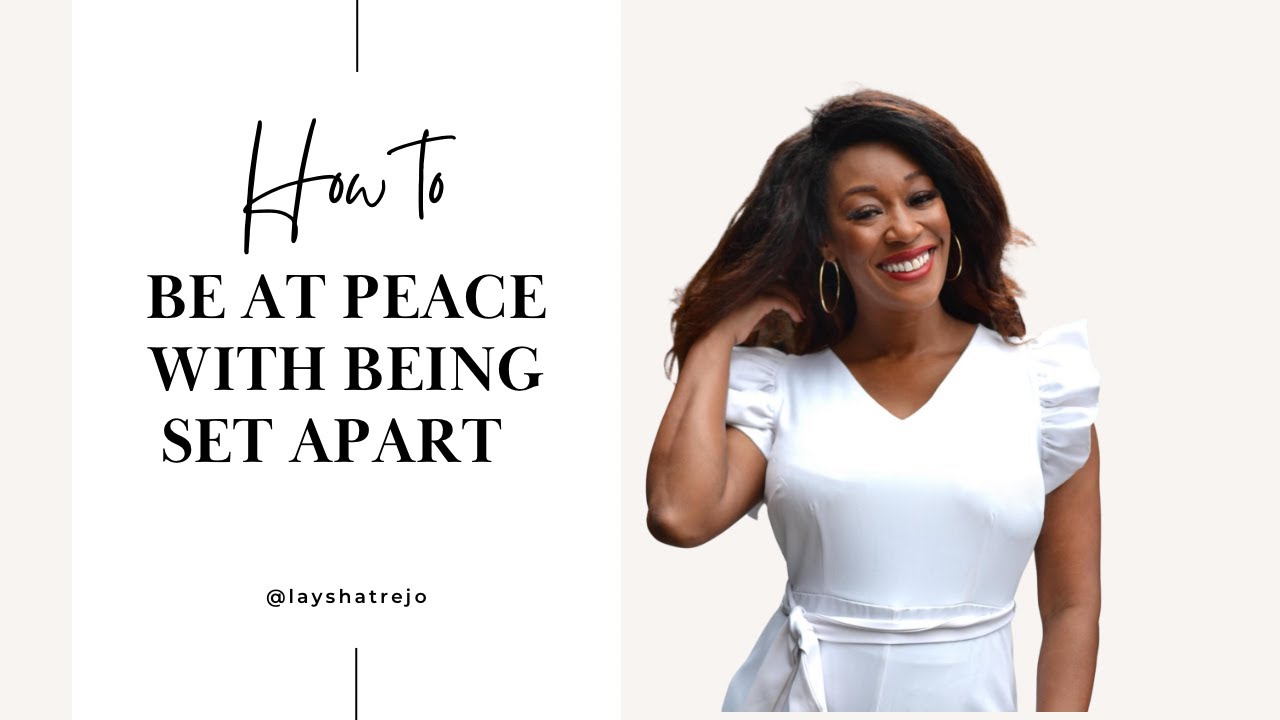 How To Be At Peace With Being Alone - YouTube
