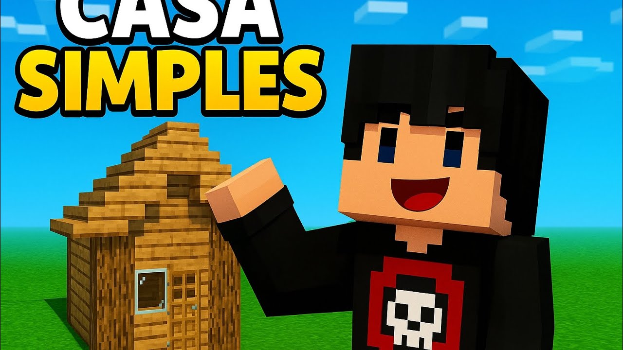 Construindo uma casa simples!!!!#minecraft #minecraftpe # ...