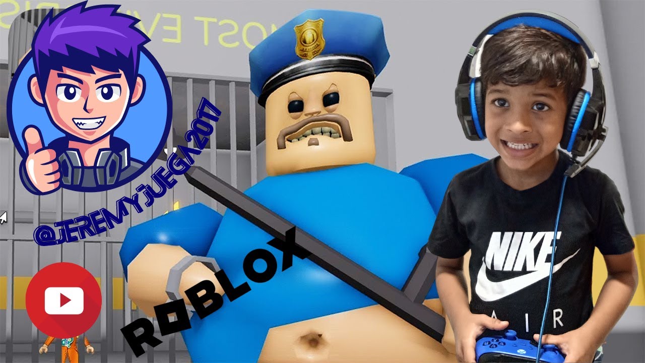 ESCAPAMOS DE LA PRISIÓN DE BARRY | ROBLOX | JEREMY JUEGA - YouTube