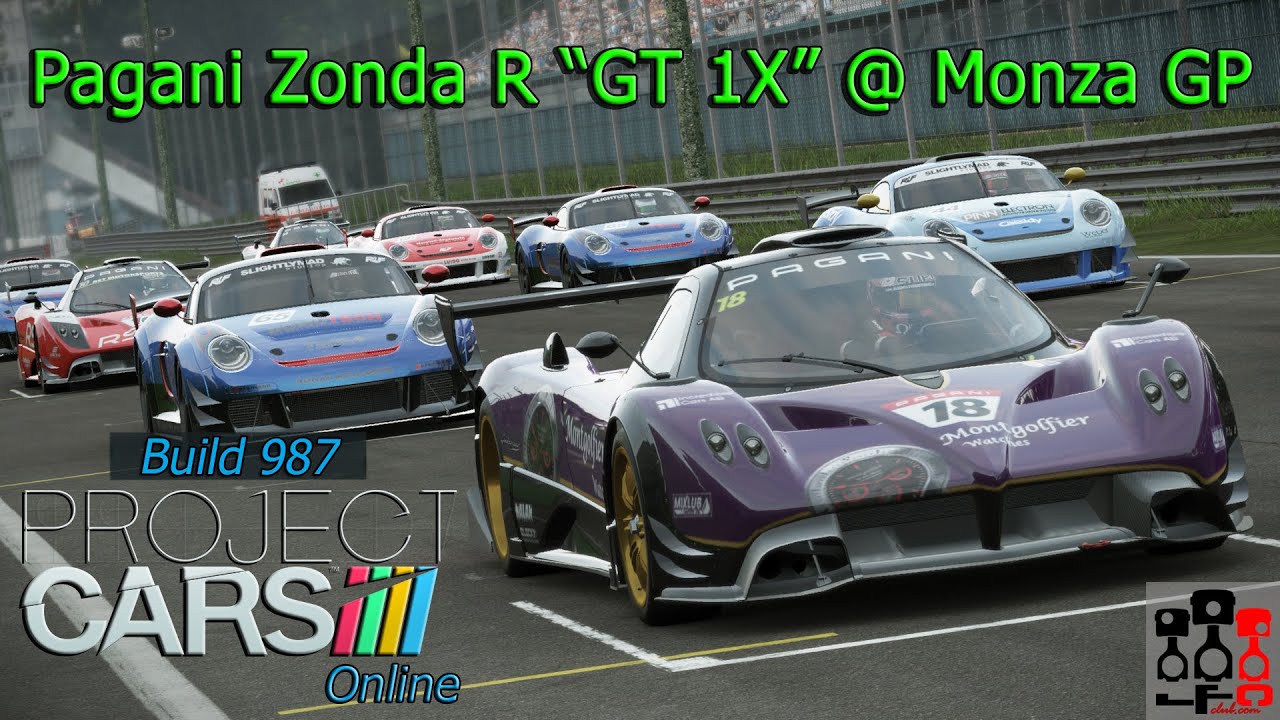 Project CARS: Online (b987) {Pagani Zonda R "GT1X" @ Autodromo ...