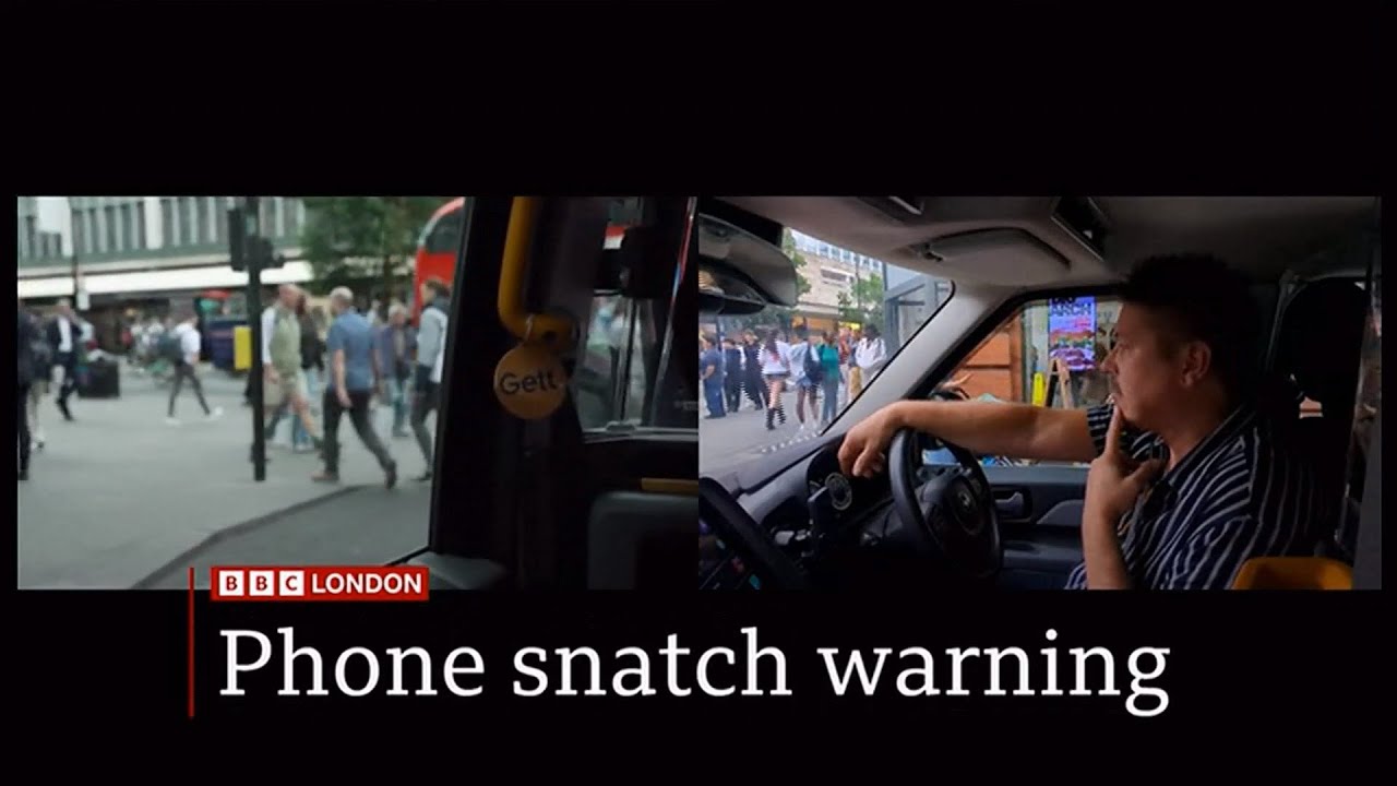 Phone snatchers in London another report (UK) 22/Oct/2025 - YouTube