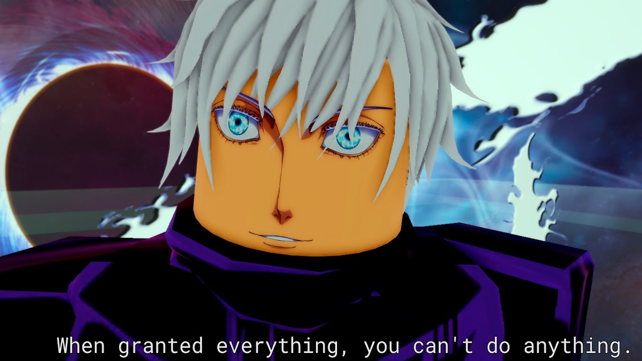 SIMPLEMENTE GOJO! l Roblox: A Universal Time - YouTube