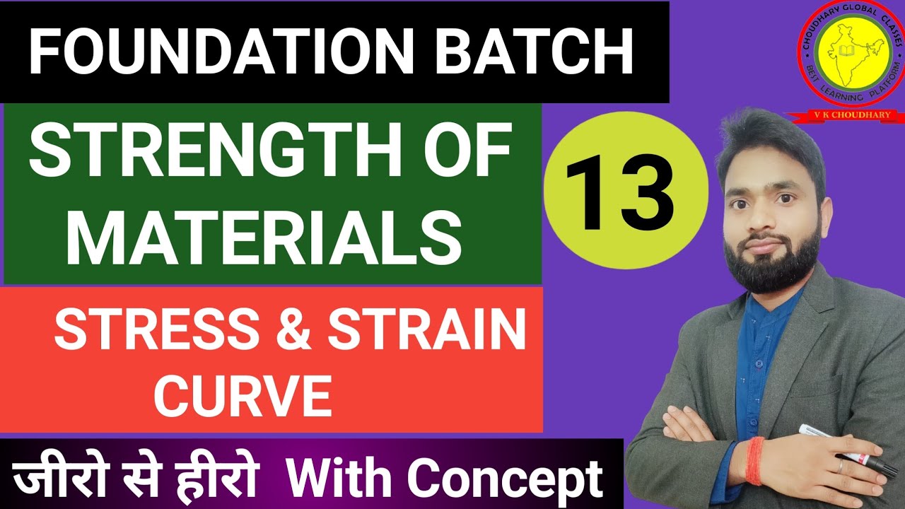 Tensile strength test of steel | Deflection due to self weight | L-13 ...