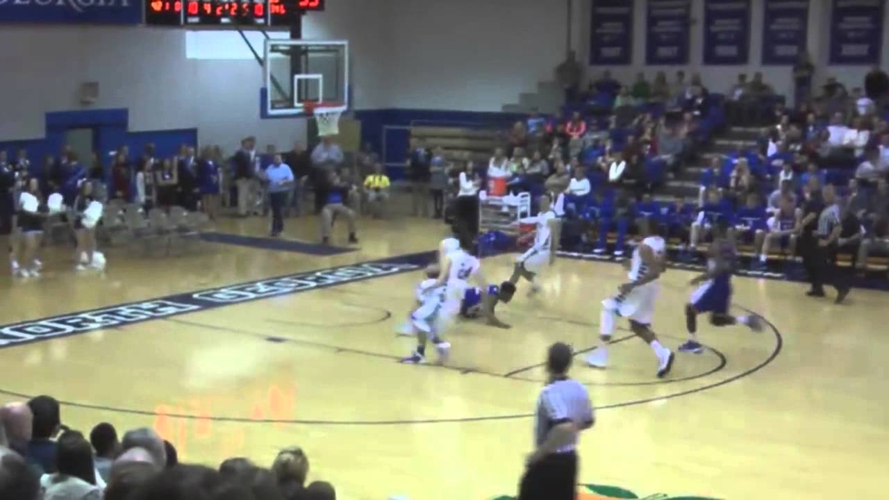Tyler Dominy Slam Dunk vs. Lander - YouTube
