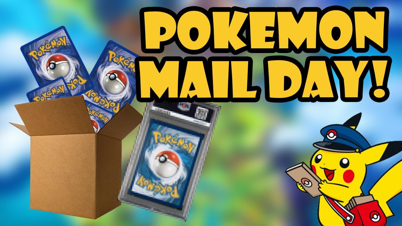 Our first ever Pokemon Mail Day! - YouTube
