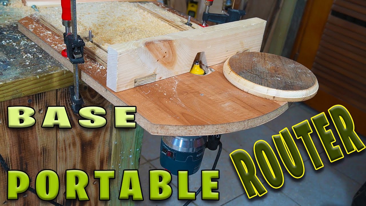 Mesa O Base Portable Para Router O Fresadora - YouTube
