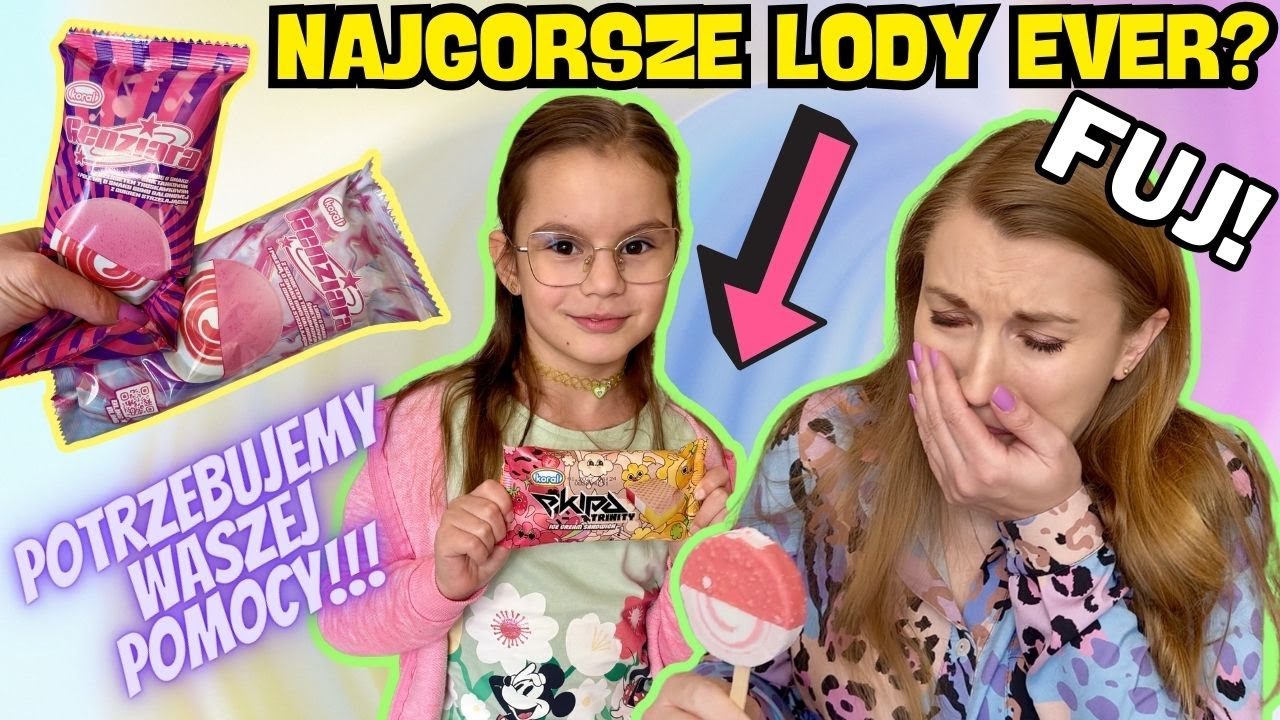 Testujemy viralowe lody Genzie🍦Były ohydne‼️ Potrzebujemy pomocy💖 - YouTube