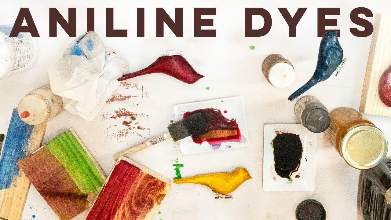 Why Dye Makes Wood Come Alive – Creating Vibrant Color with Aniline Dye ...