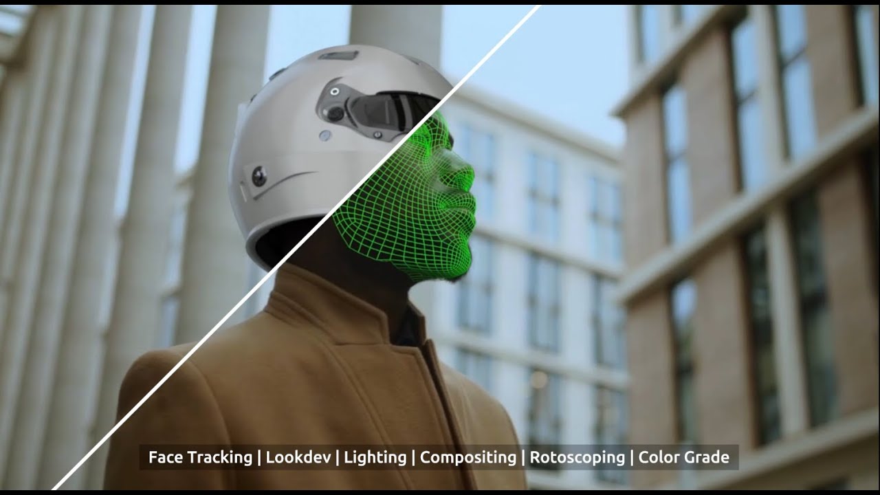 VFX Helmet - Face Tracking and Compositing - YouTube
