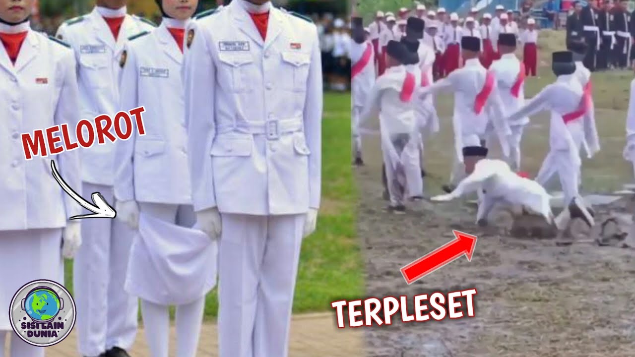 Paskibraka ini Malunya Gak Ketolong! Momen Tak Terduga Saat Upacara 17 ...