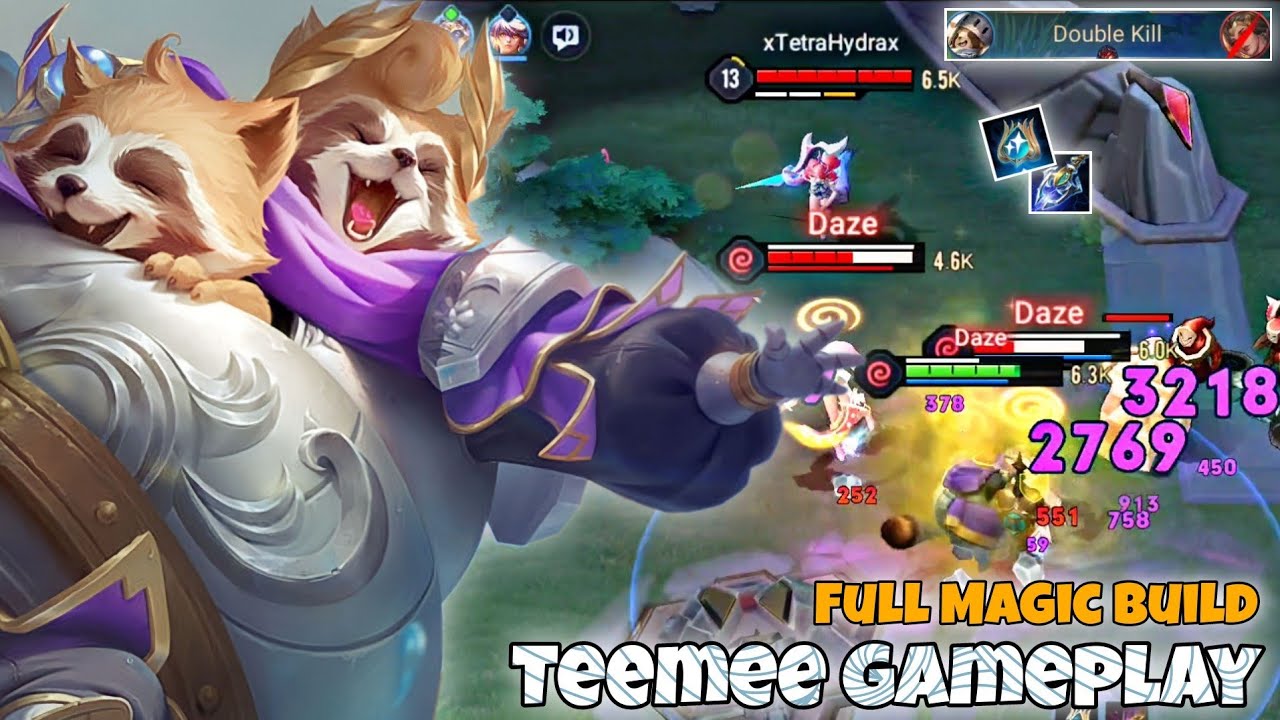 Teemee Support Pro Gameplay | New Full Magic Build | Arena of Valor ...