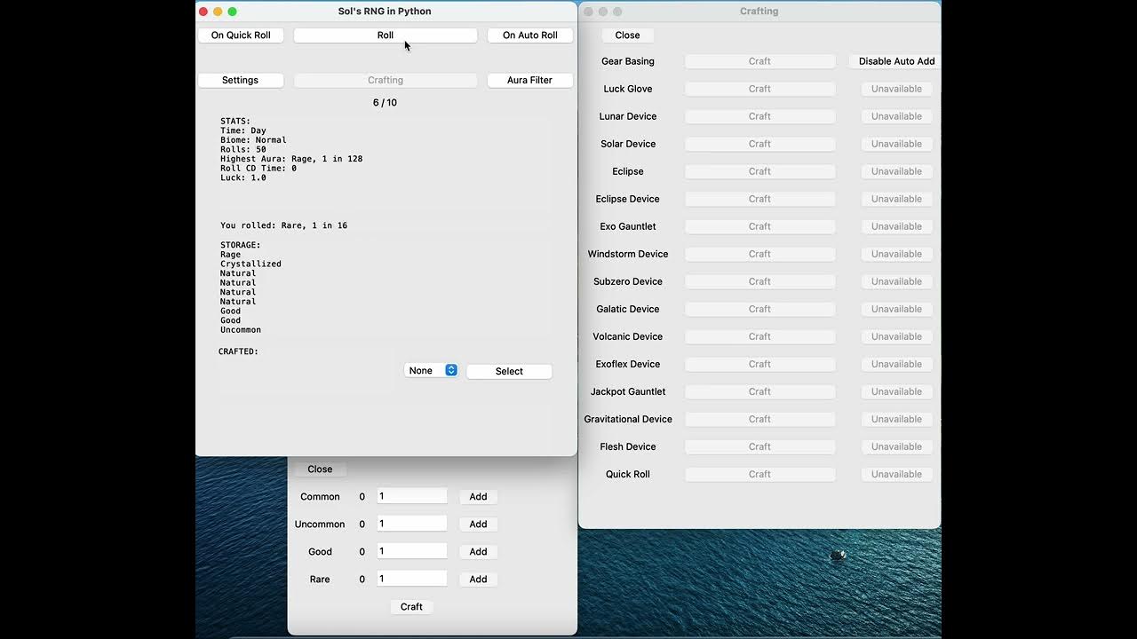 Sols RNG in python - Update 3 - YouTube