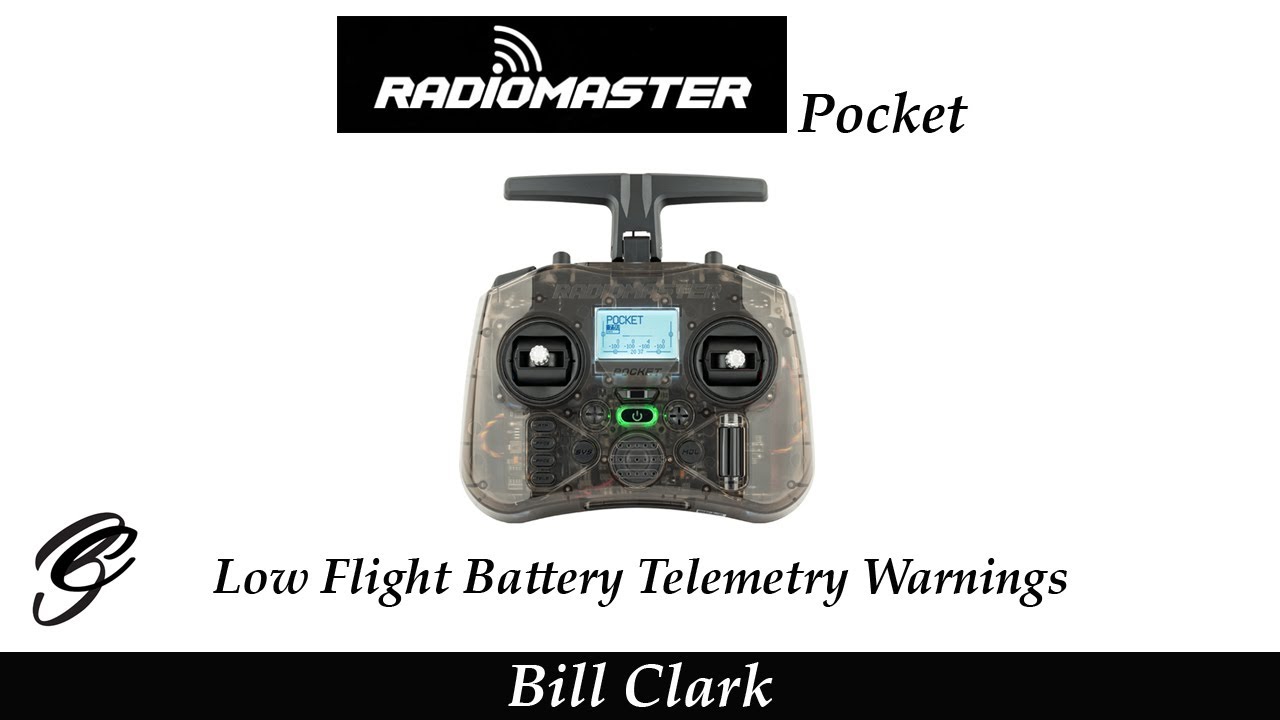 RadioMaster Pocket Setting Up Flight Battery Voltage Telemetry - YouTube