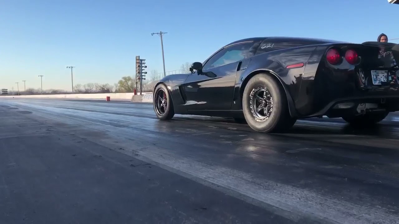PowerGlide C6 Corvette ZO6 Goes 5.3x To The 1/8th! - YouTube