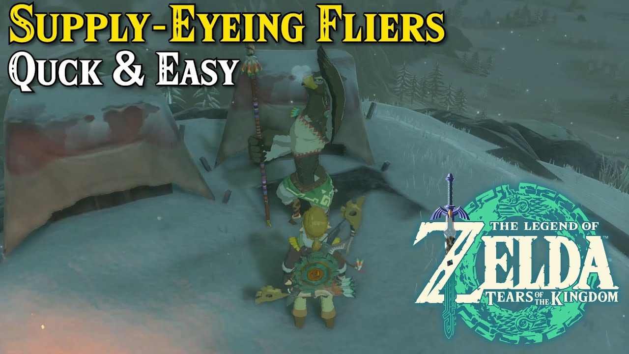 How to complete Supply Eyeing Fliers Quest Quick & Easy | The Legend of ...
